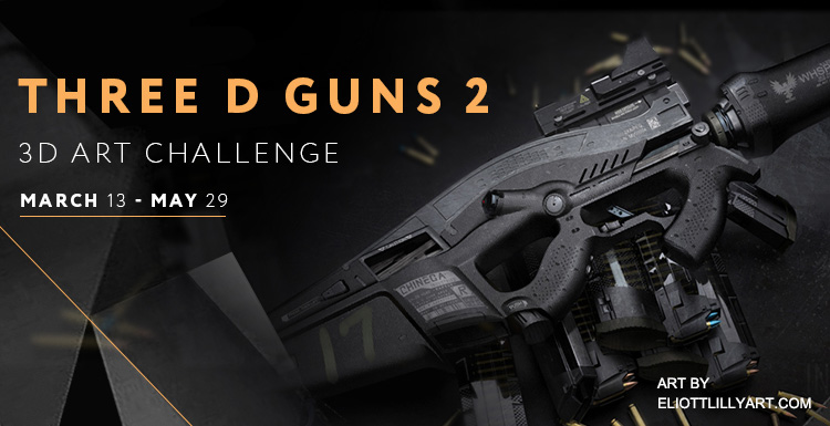 Three D Guns 2 Competition Winners Announcement! - Fox Render Farm